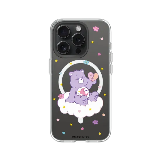Care Bears | Sweet Dreams Bear | Clear - iPhone 15 Pro | RHINOSHIELD 犀牛盾