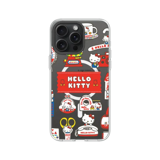 Hello Kitty | Sticker-Hello Kitty生活小物 | Clear - iPhone 15 Pro Max ...