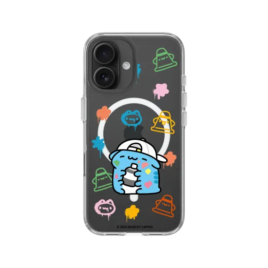 BUGCAT CAPOO | Traffic Cone Capoo | Clear - iPhone 16 | RHINOSHIELD ライノシールド
