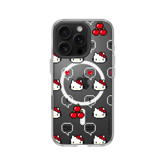 Hello Kitty | Retro Hello Kitty | Clear - iPhone 16 Pro | RHINOSHIELD 犀牛盾