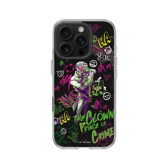 Batman | The Joker pattern of madness | Clear - iPhone 16 Pro ...