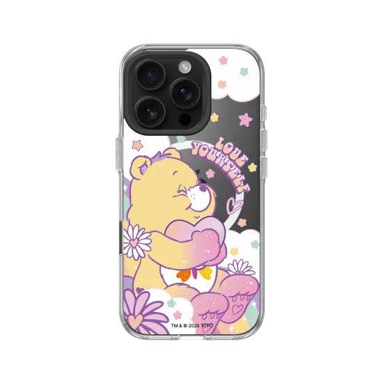 Care Bears | Love Yourself | Clear - iPhone 16 Pro | RHINOSHIELD 犀牛盾