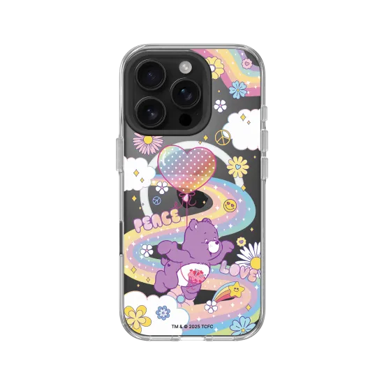 Care Bears | Flying in the Sky | Clear - iPhone 16 Pro | RHINOSHIELD ASIA