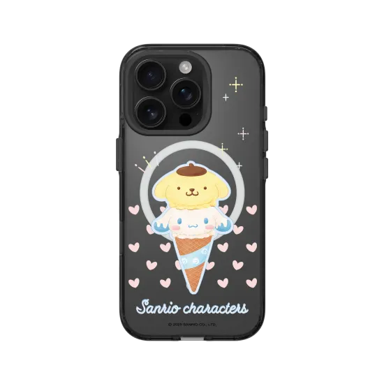 Pompompurin & Cinnamoroll | Doggy Ice Cream | JellyTint - iPhone 16 Pro | RHINOSHIELD THAILAND