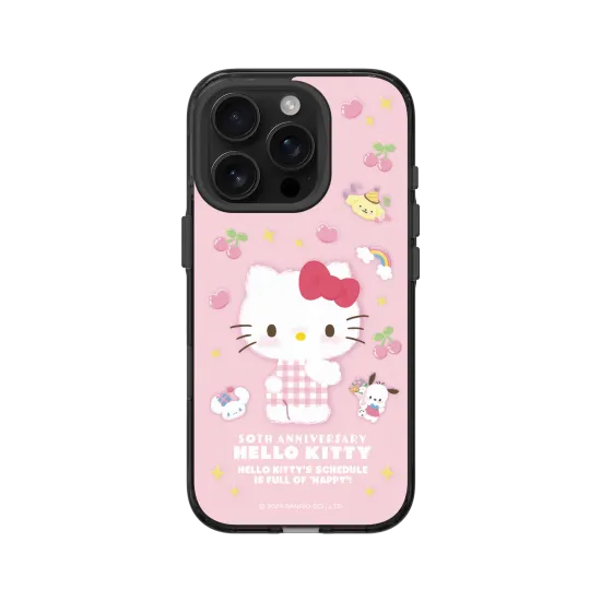 Hello Kitty | 50週年限定-Kitty and Friends | JellyTint - iPhone 16 Pro | RHINOSHIELD 犀牛盾