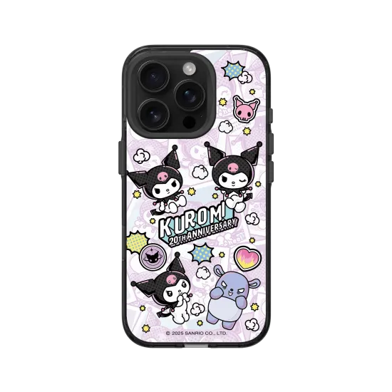 Kuromi 酷洛米 | 酷玩系列-漫畫風 | JellyTint - iPhone 16 Pro | RHINOSHIELD 犀牛盾