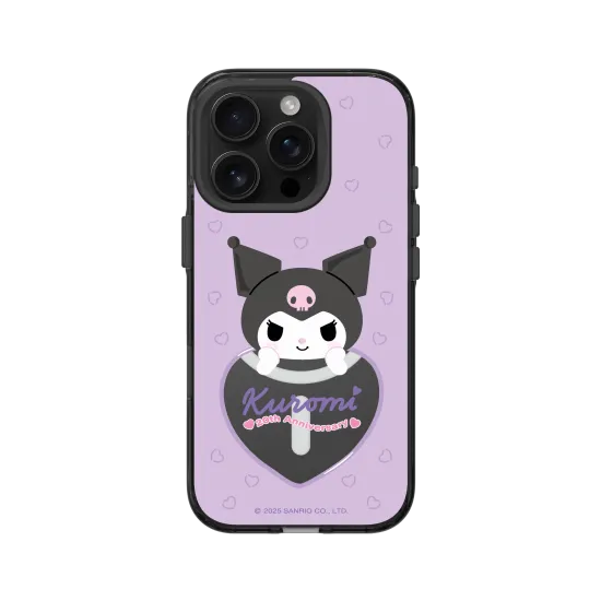 Kuromi 酷洛米 | My Dream-愛心 | JellyTint - iPhone 16 Pro | RHINOSHIELD 犀牛盾