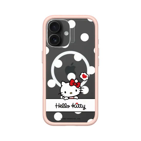 Hello Kitty | 普普風圓點 | Mod NX - iPhone 16 | RHINOSHIELD 犀牛盾