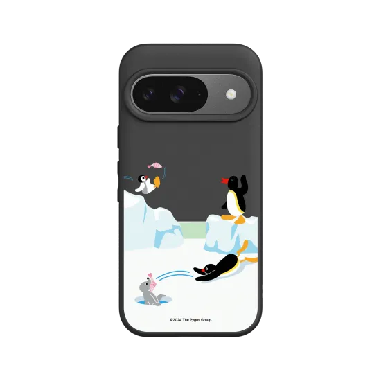 Pingu 企鵝家族 | 魚的接力賽 | SolidSuit - Pixel 9 | RHINOSHIELD 犀牛盾