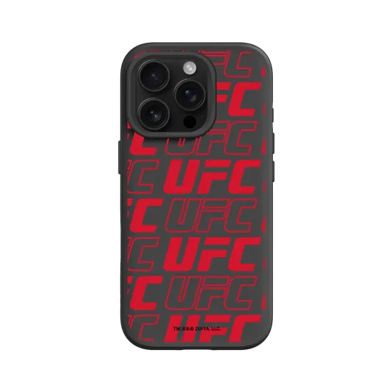 UFC | UFC Logo - Pattern | SolidSuit - iPhone 16 Pro | RHINOSHIELD 犀牛盾