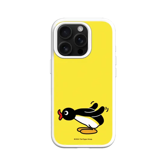 Pingu 企鵝家族 | Pingu - 你說什麼？！ | SolidSuit - iPhone 16 Pro | RHINOSHIELD 犀牛盾