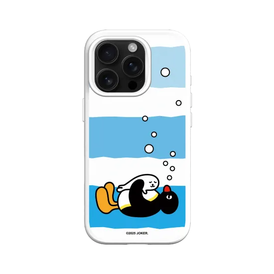 Pingu 企鵝家族 | Pingu ＆小海豹 | SolidSuit - iPhone 16 Pro | RHINOSHIELD 犀牛盾