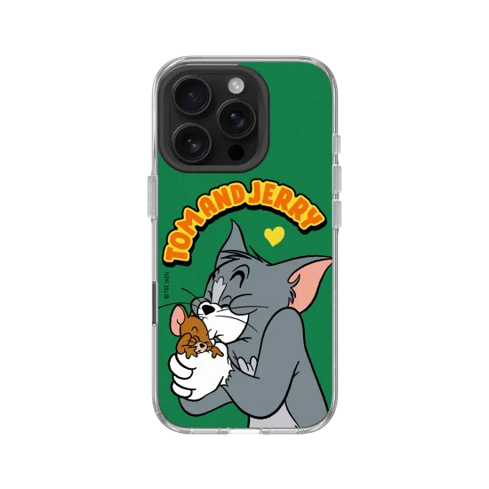 Tom and Jerry | Lovey-dovey | Clear - iPhone 16 Pro | RHINOSHIELD THAILAND