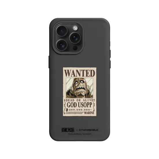 One Piece | Usopp Wanted | SolidX - iPhone 15 Pro Max | RHINOSHIELD